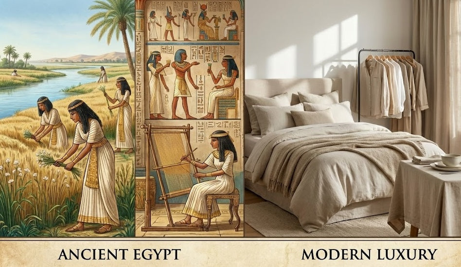 History of Linen: From Ancient Egypt to Modern Luxury