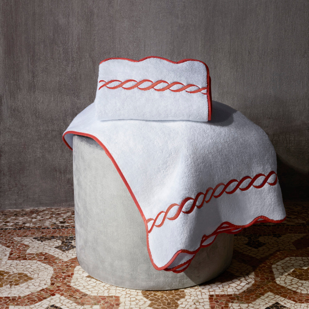 Treccia Towels by Pratesi for Soft and Absorbent Use