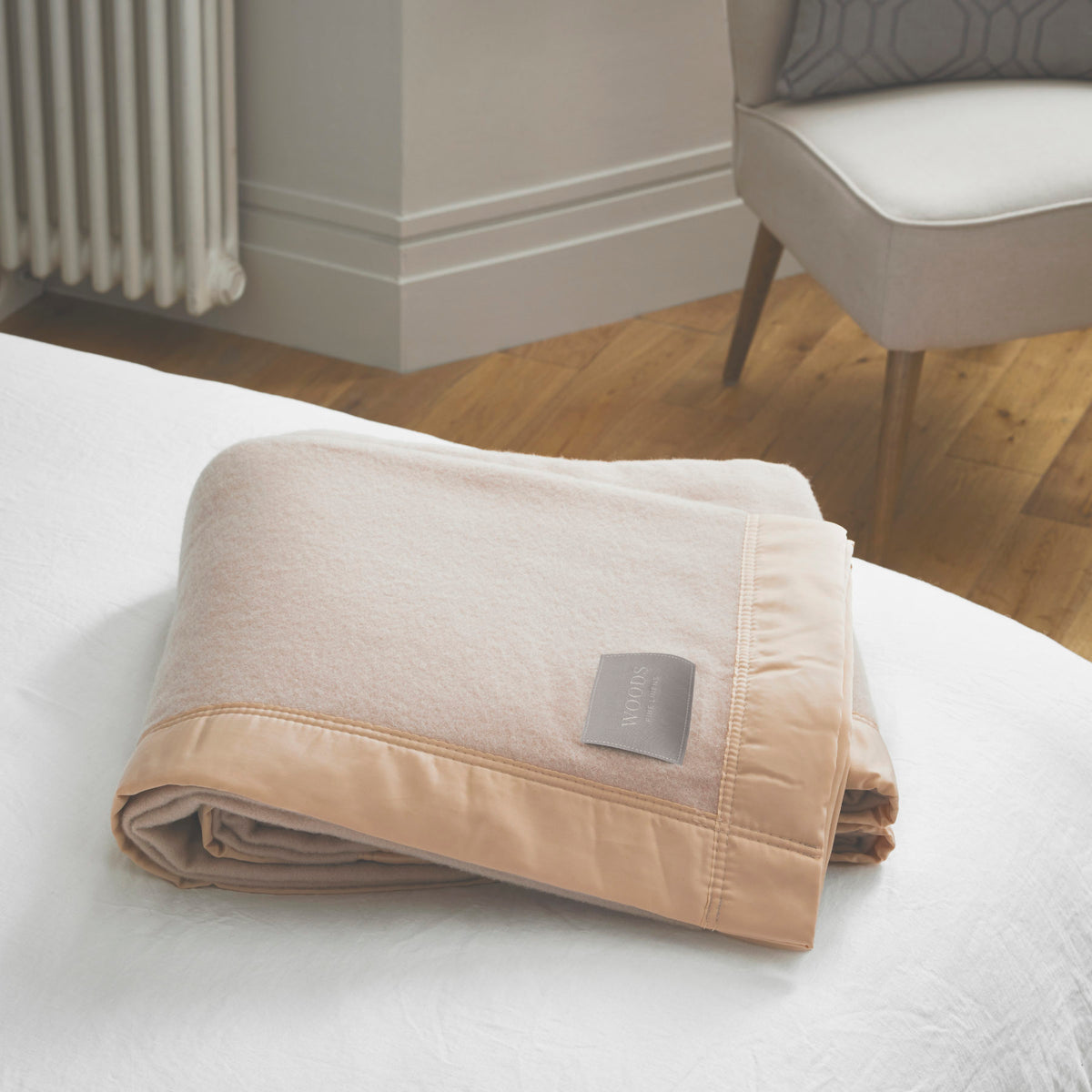 Woods Lambswool & Cashmere Luxury Blanket | Woods Fine Linens